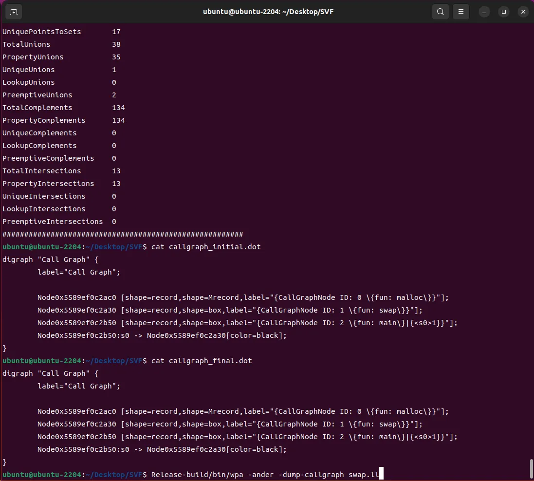 SVF – 静态值流图分析 – 黎浩然的编程小屋